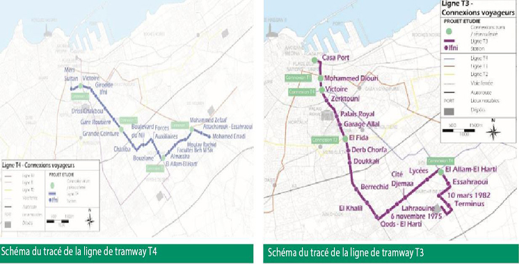 Transports en commun : Casa Transports planche sur un plan de ...