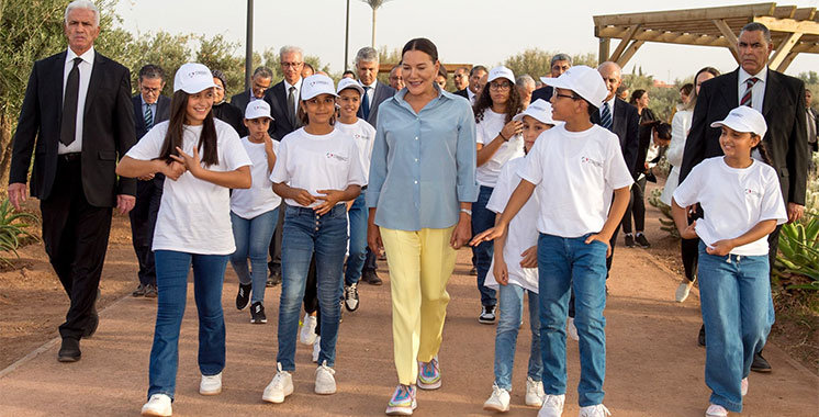 SAR la Princesse Lalla Hasnaa inaugure le Parc de l’Oliveraie de ...