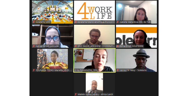 Soleterre Maroc présente les start-up bénéficiaires du projet Work4Life ...