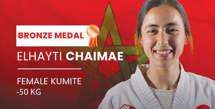 Chaimae El-Hayti décroche le bronze au Championnat du monde de karaté – Aujourd'hui le Maroc