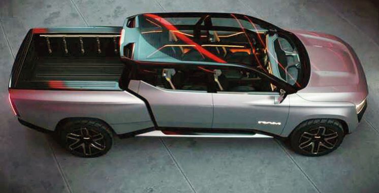 Un prototype des pick-up électriques Ram signé Stellantis – Aujourd'hui ...