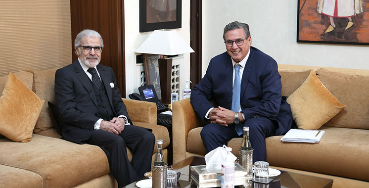 Aziz Akhannouch s’entretient avec Abdellatif Jouahri – Aujourd'hui le Maroc