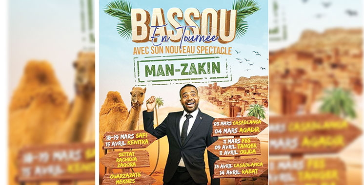 Bassou en tournée avec «Man-Zakin» dès le 3 mars – Aujourd'hui le Maroc
