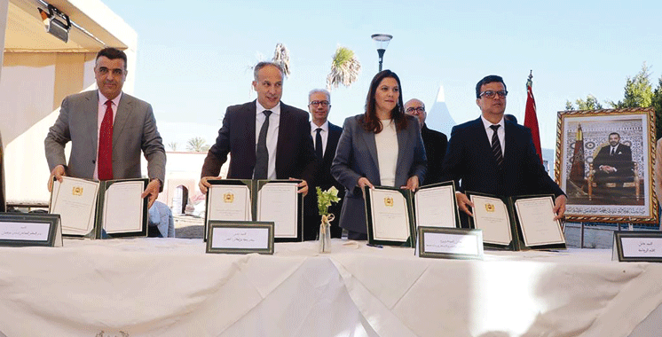 Des conventions pour accompagner le développement territorial de Rhamna ...