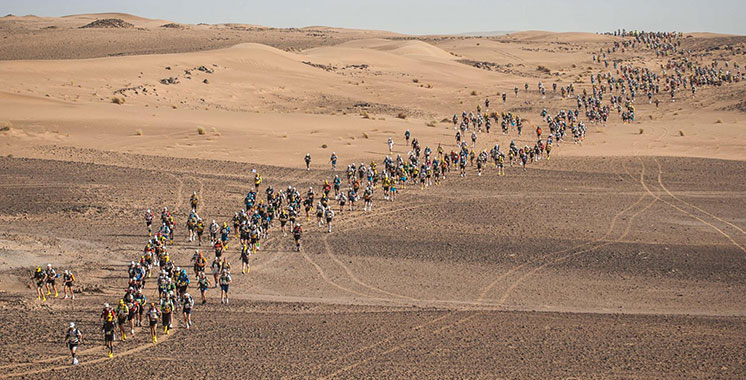 Première étape du 37e Marathon des sables – Aujourd'hui le Maroc
