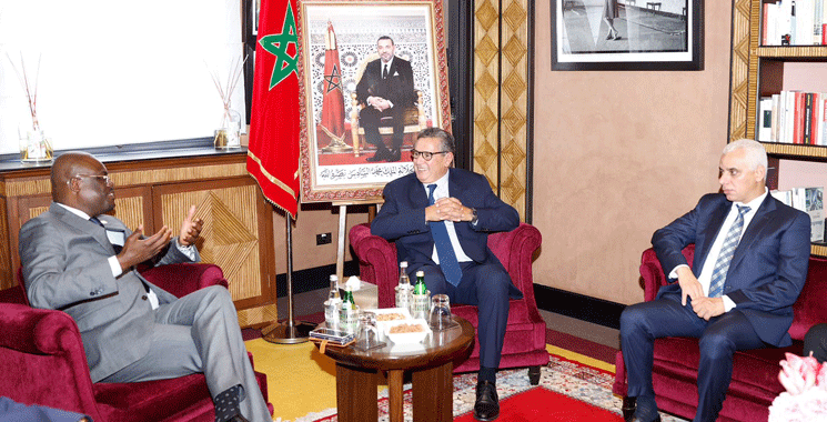M. Akhannouch s’entretient à Marrakech avec le Directeur des Centres Africains de Contrôle et de ...