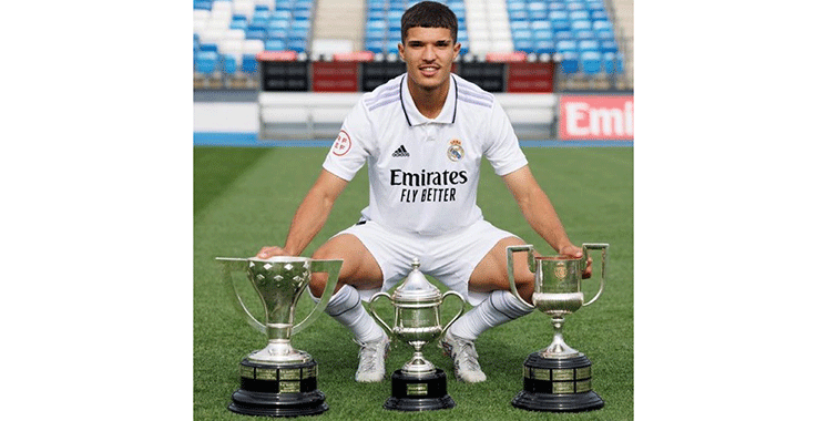 Real Madrid La pépite marocaine Youssef Lekhedim prolonge jusqu’en 2028 ...