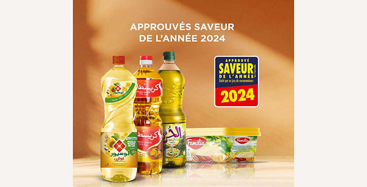 Saveur de l’Année Maroc 2024 : Quatre produits Lesieur Cristal primés ...