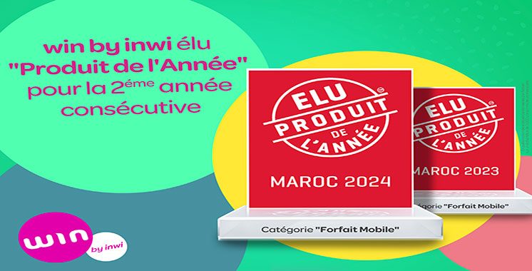 Forfaits Mobile : win by inwi «Élu Produit de l’Année» 2024 – Aujourd ...