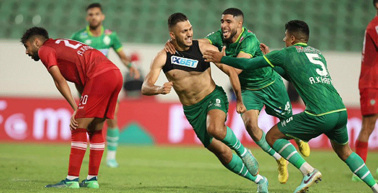 Coupe du Trône de football Le Raja Casablanca s’est fait peur face au ...