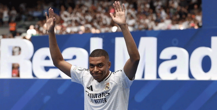 Kylian Mbappé présenté officiellement aux supporters du Real Madrid – Aujourd'hui le Maroc