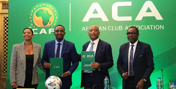 Développement du football en Afrique: La CAF et l’ACA scellent un ...