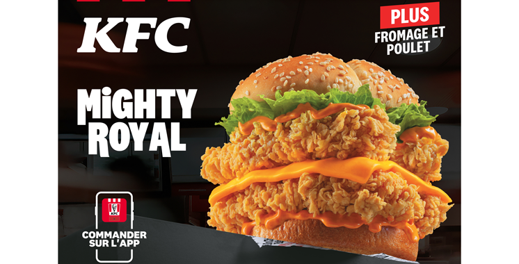A partir de 45 DH: KFC Maroc dévoile le Mighty Royal – Aujourd'hui le Maroc