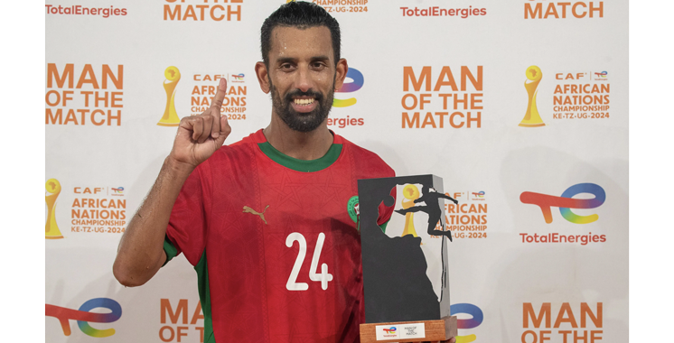Mohamed Rabie Hrimat, meilleur joueur – Aujourd'hui le Maroc