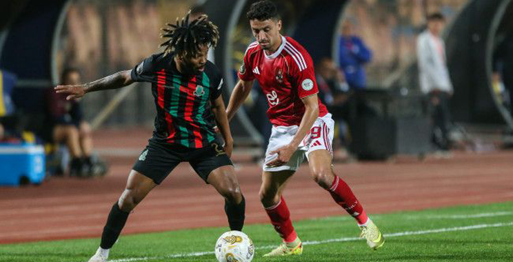 Finale de la Ligue des champions d’Afrique entre l’AS FAR et le ...